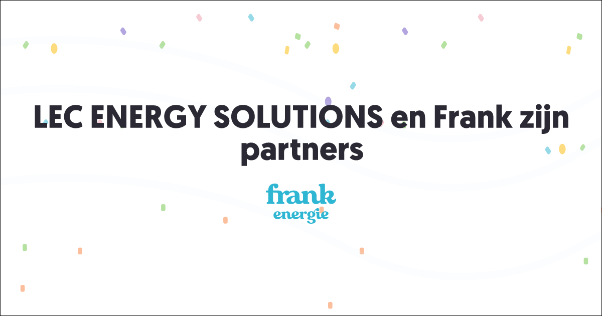 LEC ENERGY SOLUTIONS nodigt je uit voor Frank